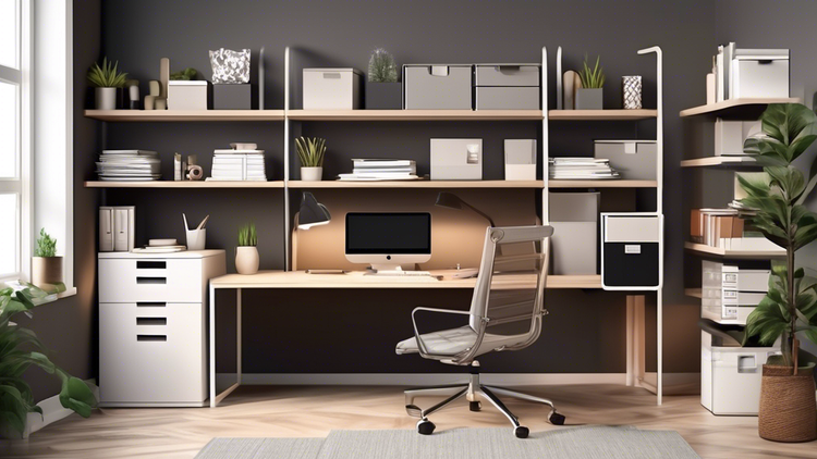Organize Your Workspace with Corner Desks and Storage – One Perfect Room
